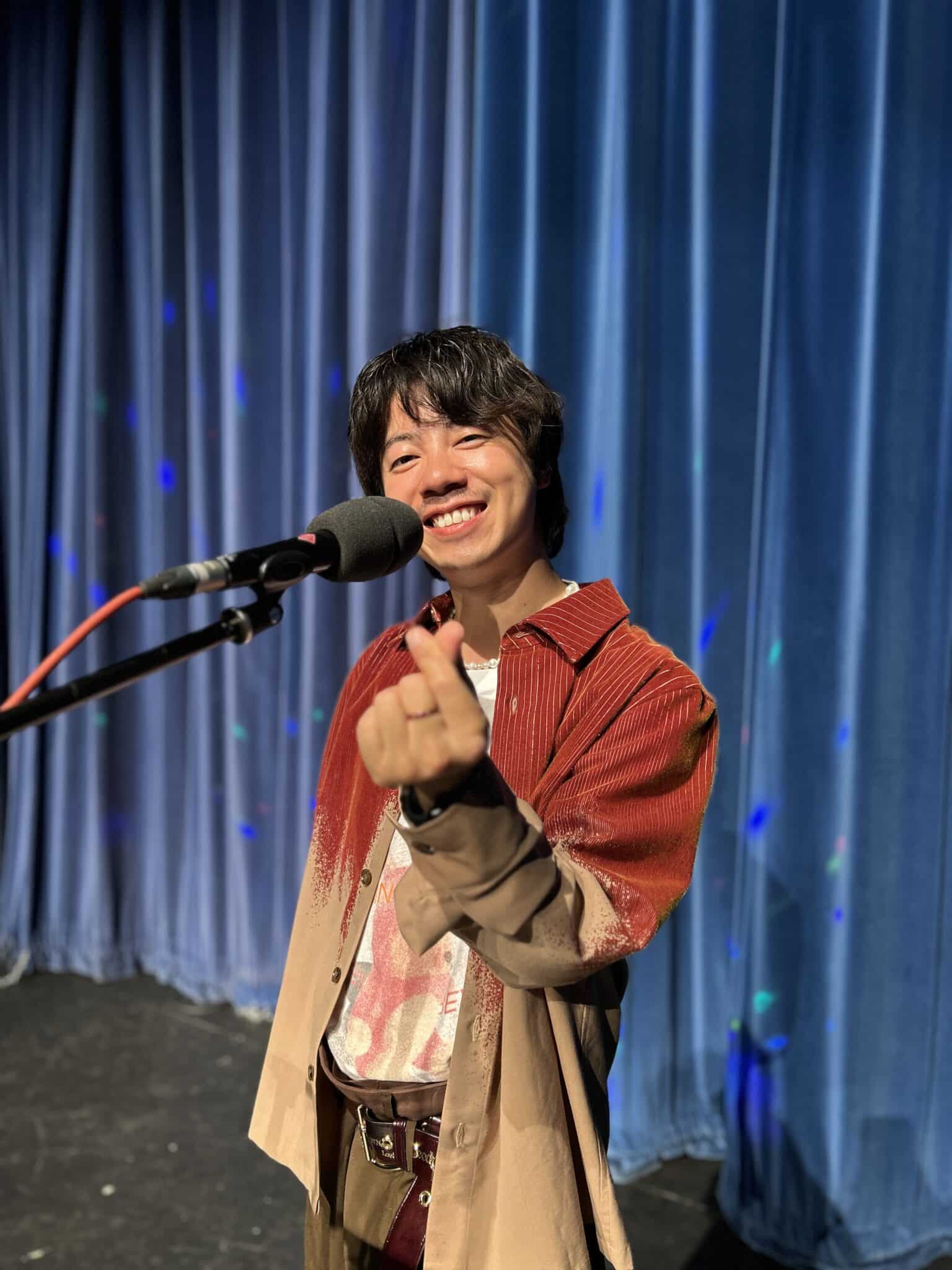 K-Pop artist Shao Hao inspires pupils during Pride Month visit - Kimbolton School