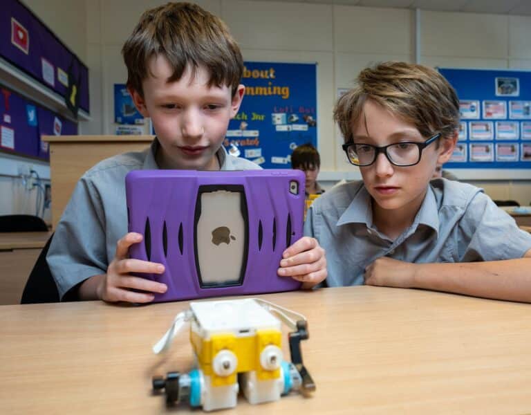 Digital learning in Prep I Kimbolton School